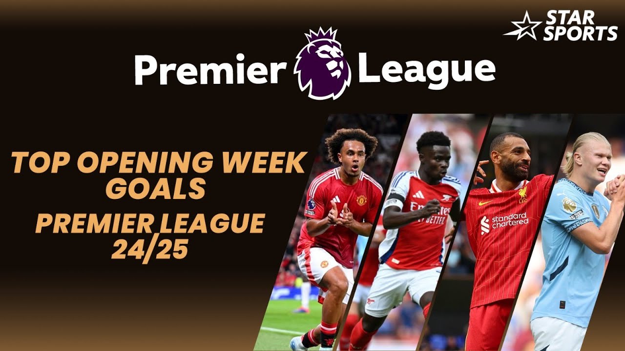 Best Goals of the Opening Game Week ft. #Haaland, #Salah | # ...