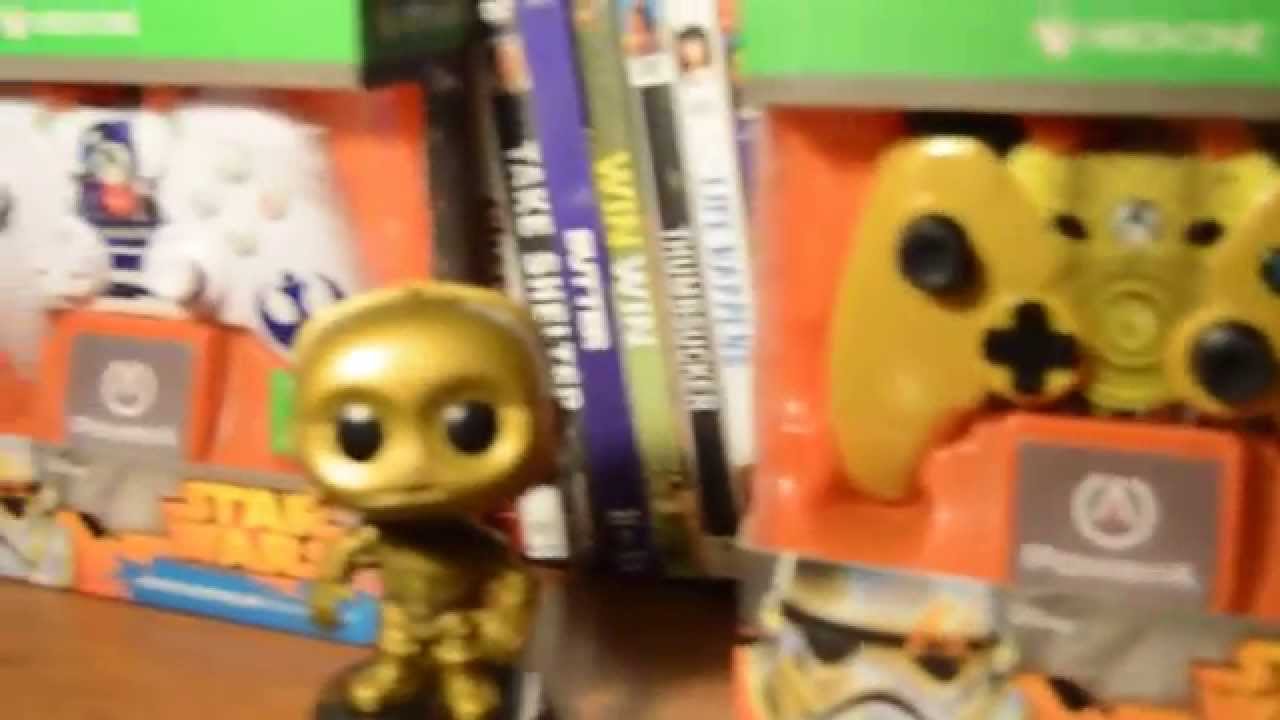 R2 D2 and C3PO Star Wars Xbox One Controllers - YouTube