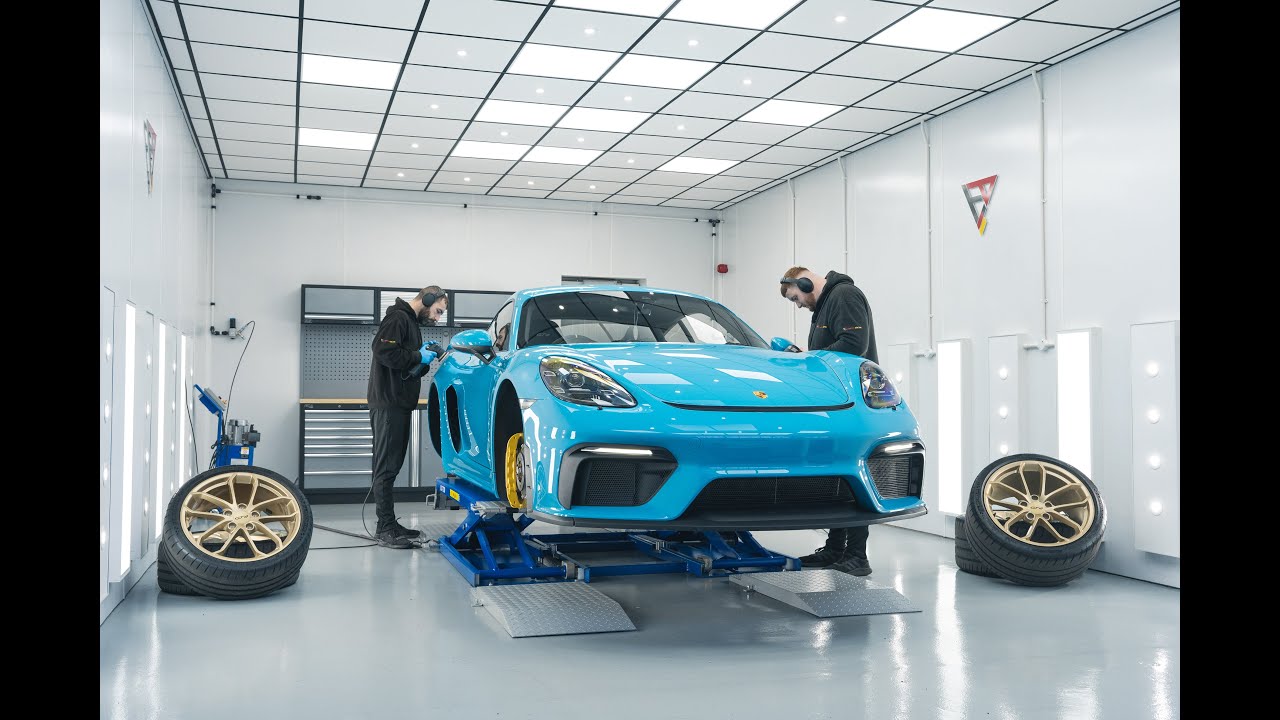 2020/70 Porsche Cayman 718 GT4 Manual | Miami Blue | For Sale at ...