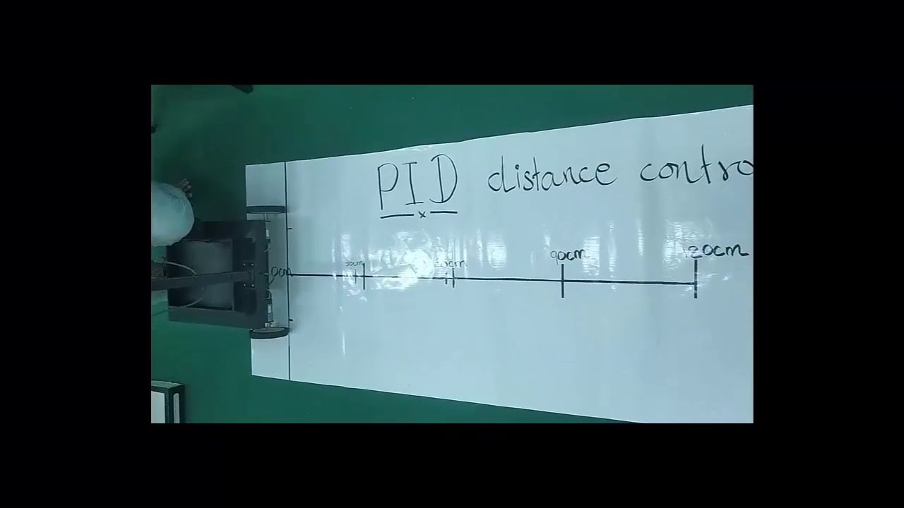 PID Distance Control Testing - YouTube