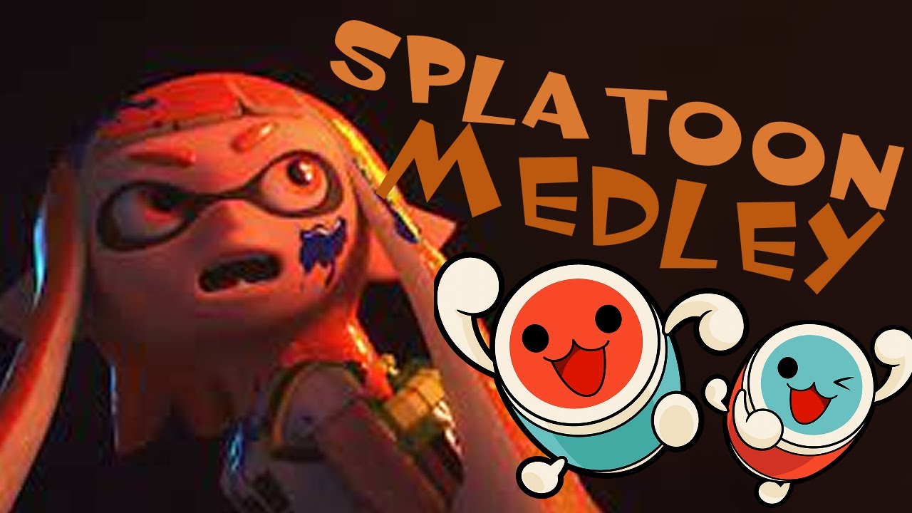 Splatoon medley Taiko no Tatsujin (beard plays) - YouTube
