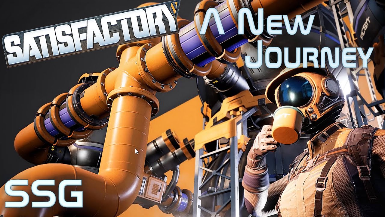 Satisfactory Starting off on a New Journey ep 1 - YouTube