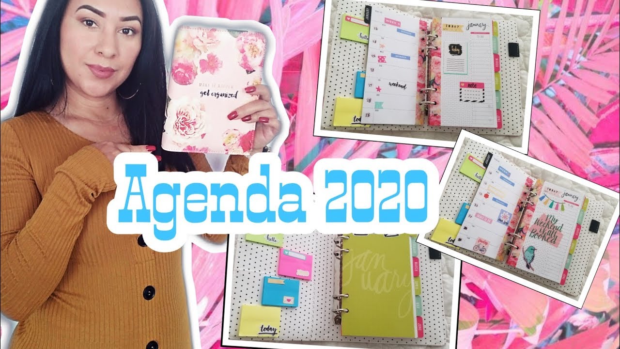 MI AGENDA 2021 /COMO ME ORGANIZO - YouTube