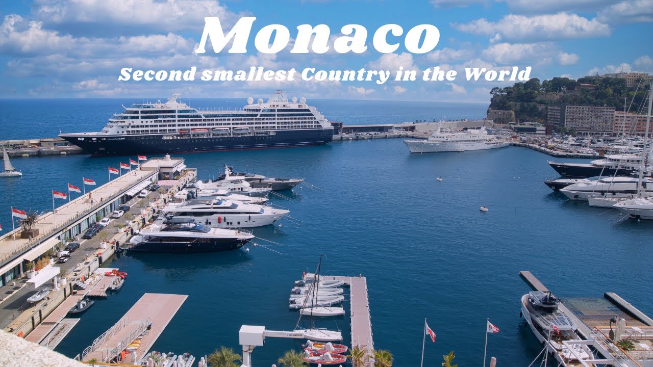 Monaco, second smallest country in the world (French Riviera Part - 5 ...