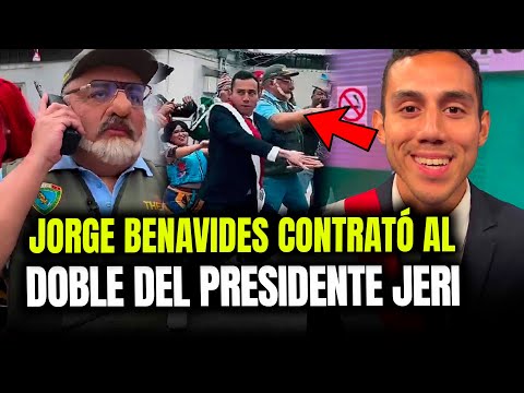 JORGE BENAVIDES CONTRATÓ AL DOBLE DE PRESIDENTE JOSÉ JERI EN SU PROGRAMA?