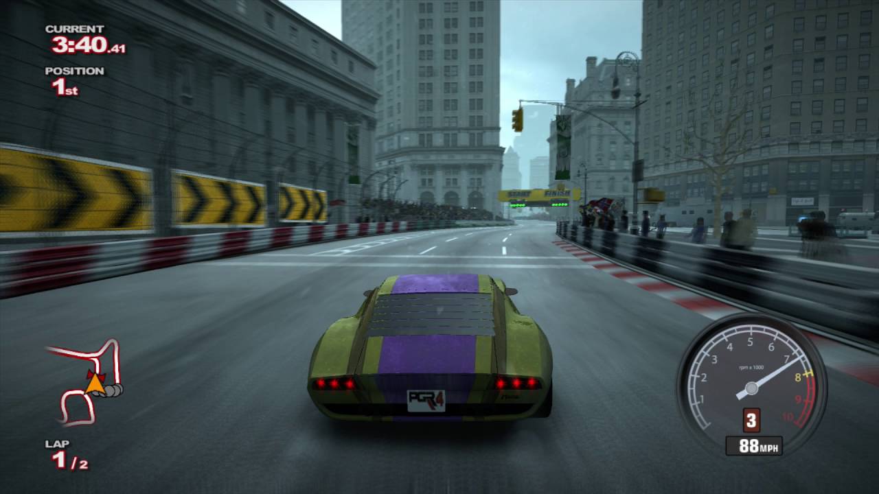 Project Gotham Racing 4 (PGR4): Lamborghini Concept M car (Gameplay ...