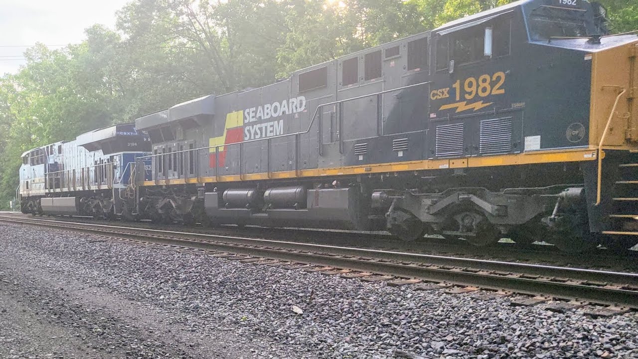 RS5T-RRO Doppler!! CSX Law Enforcement #3194 & Seaboard Heritage #1982 ...