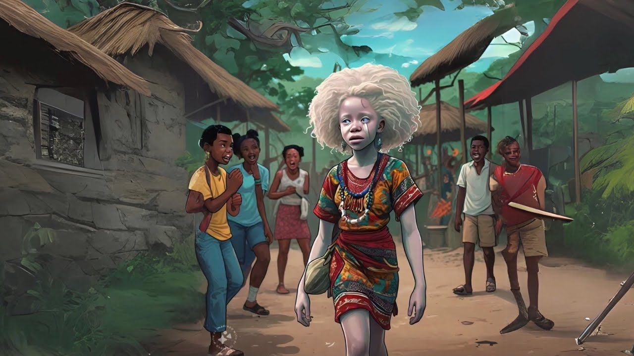 The Entire Village Feared Her Because Of Her Albino Skin & Tagged Her A ...