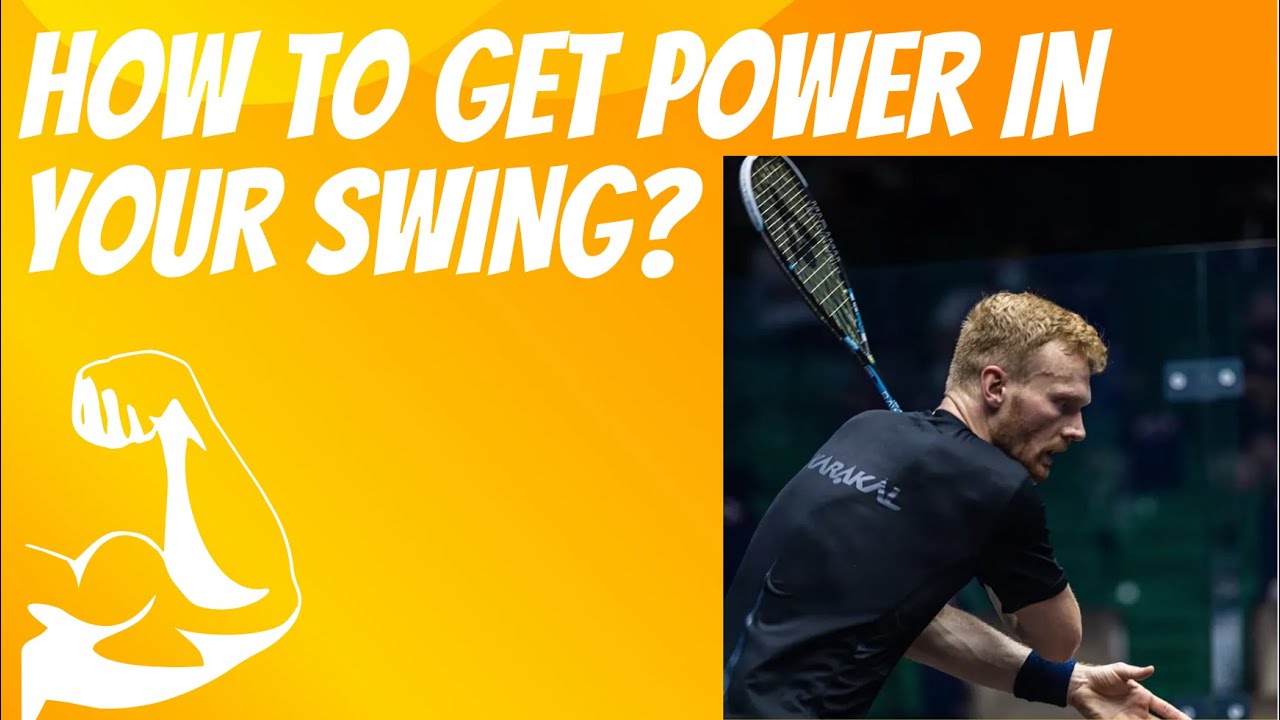 Rotating The Upper Body for INSANE Power & Depth in Squash!!! - YouTube