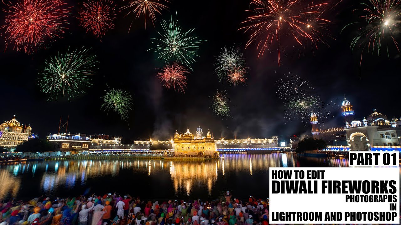 How To Edit and Stack Fireworks Photos Part 01. - YouTube