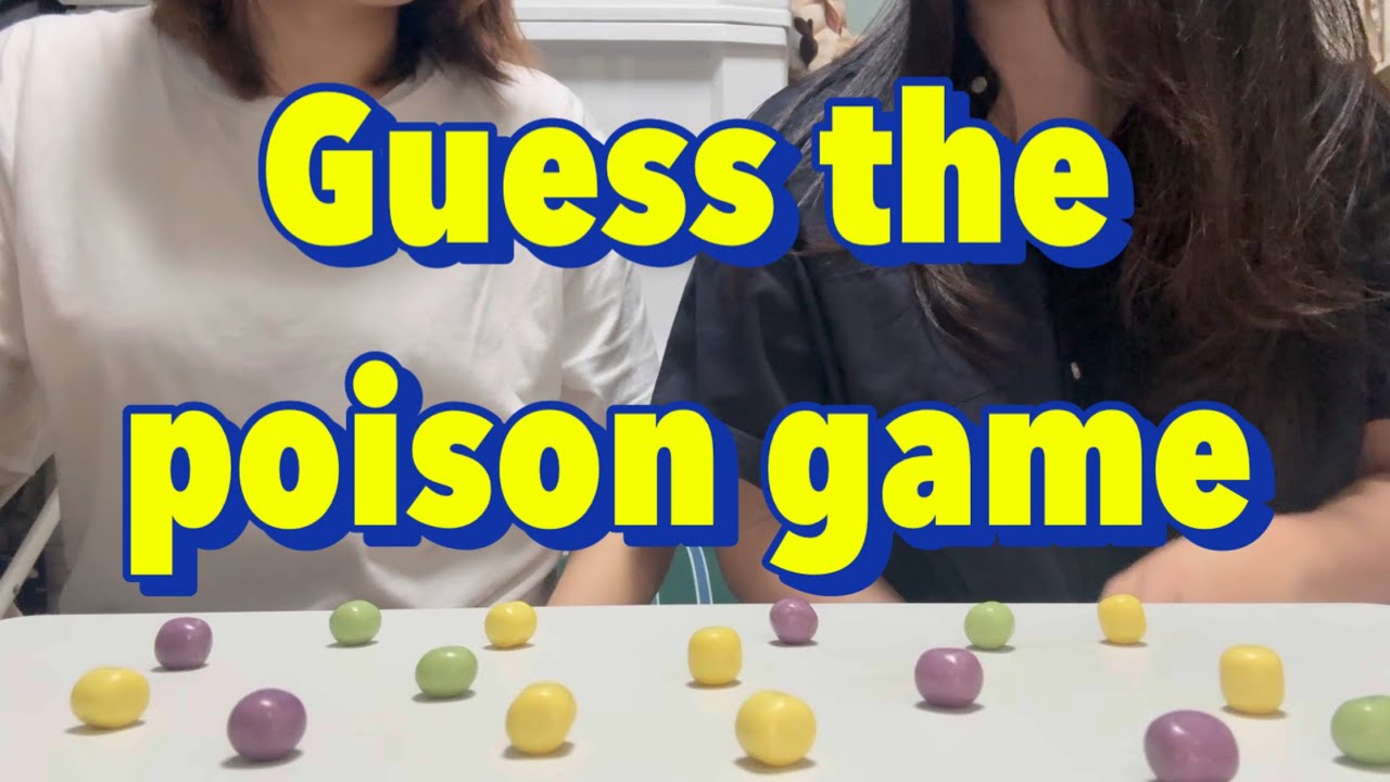 Guess the poison game ☠️🍬 - YouTube