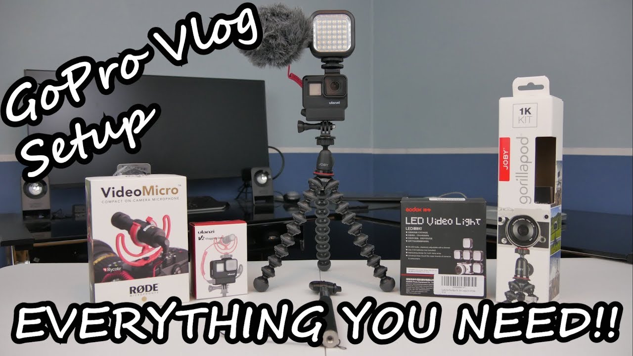 Ultimate GoPro Hero 5 6 7 Vlogging setup! | Great for beginners! - YouTube