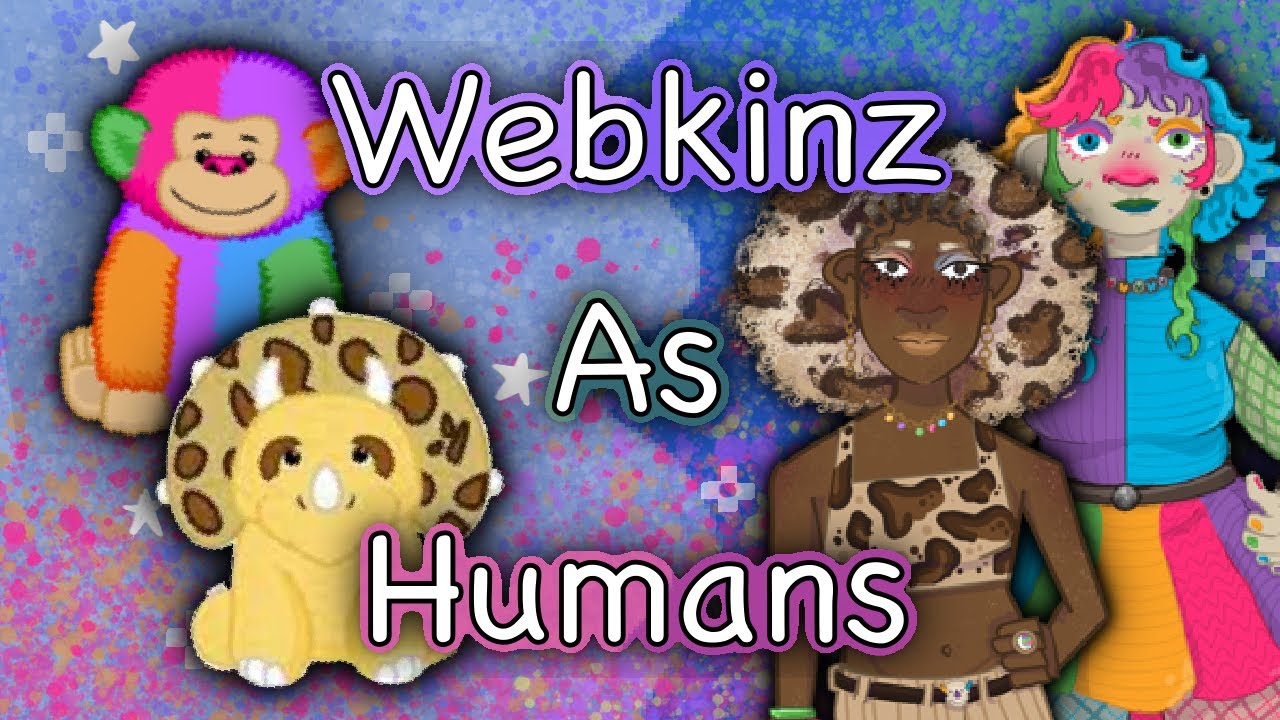 Drawing Webkinz as Humans (Happy 18th birthday Webkinz) - YouTube