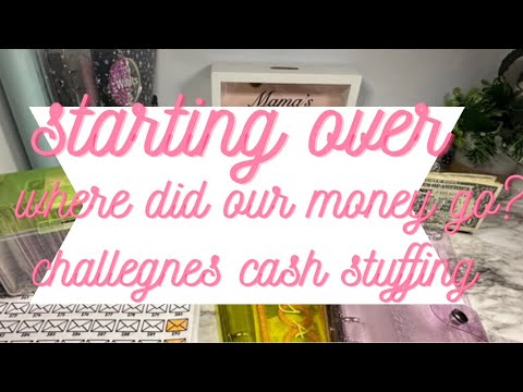 Where did our money go? Out 13k 😳 starting all over | savings ...