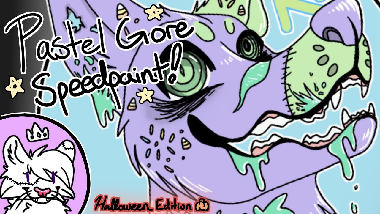🎃 Pastel Gore Dog Speedpaint! 🎃 - YouTube