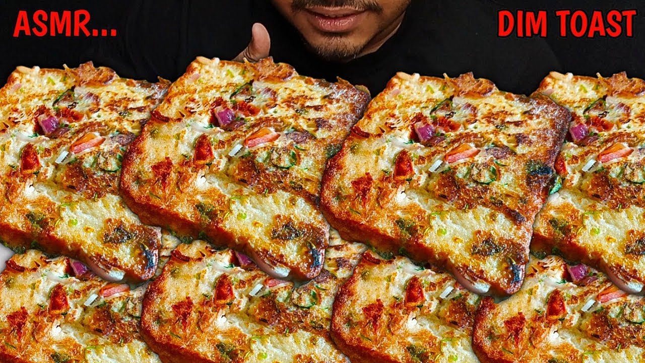 ASMR: DIM TOAST 😋 EATING SHOW | DIM PAURUTI EATING | INDIAN FOOD ...