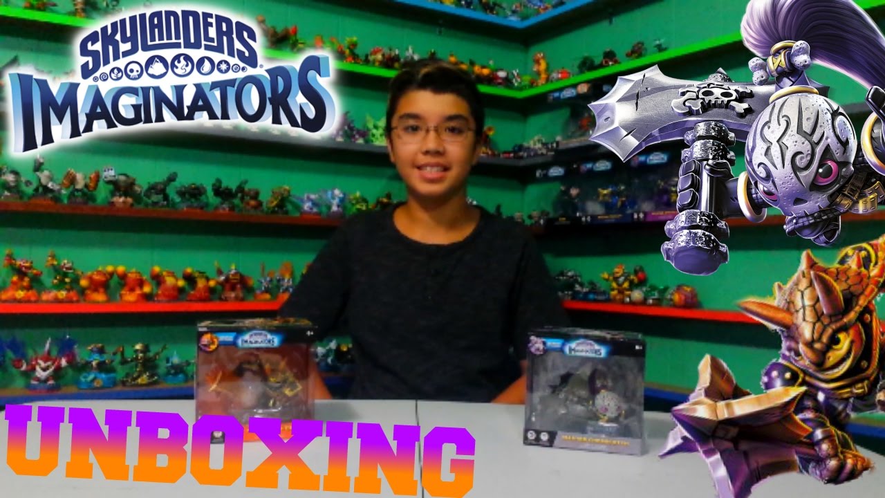 Skylanders Imaginators - TRI TIP & CHOPSCOTCH DUAL UNBOXING! - YouTube