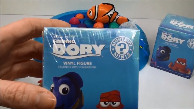 Finding Dory Mystery Minis with Shell Collection Game - YouTube