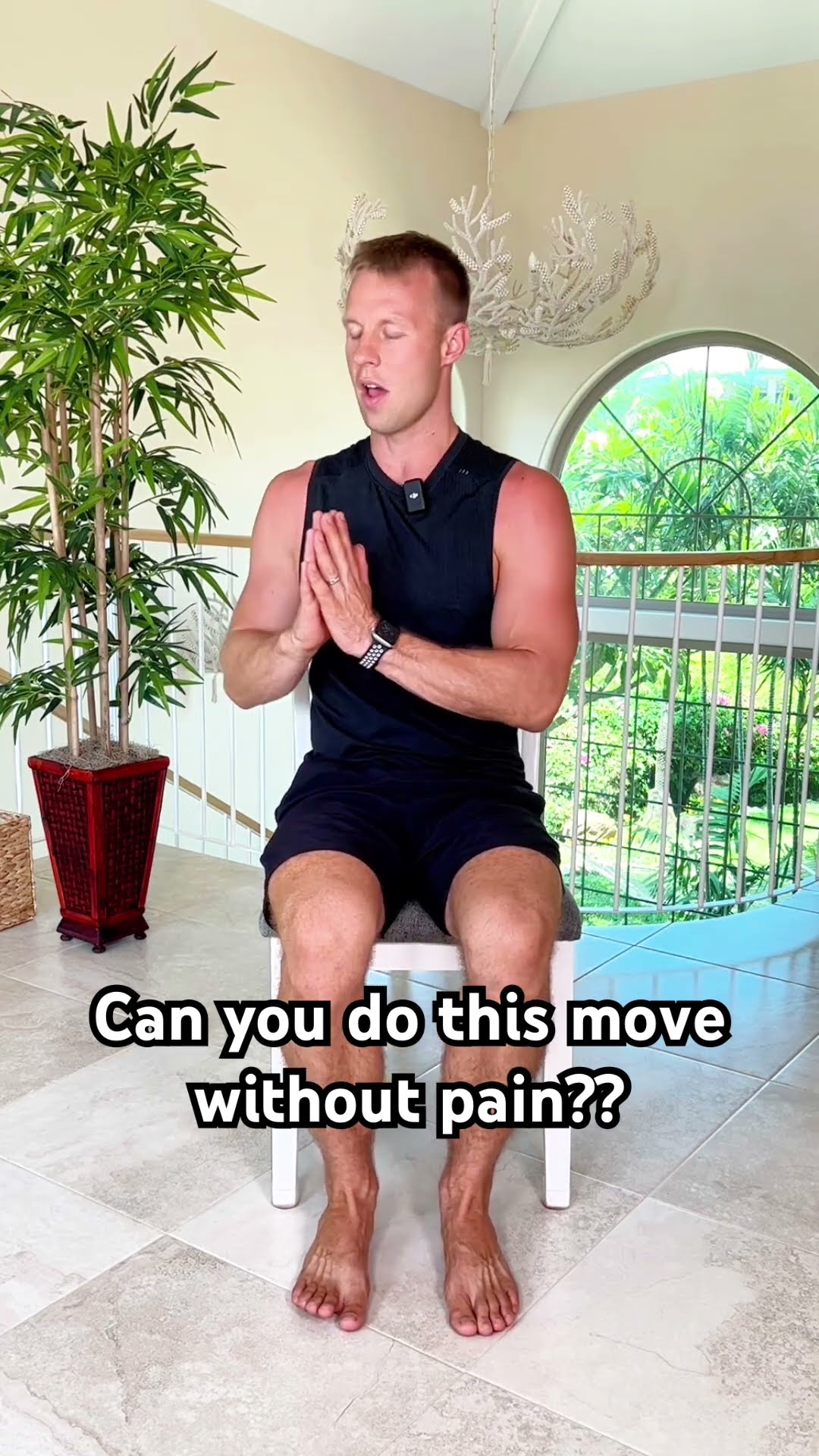 Can you do this move without pain?? #seniorfitness - YouTube