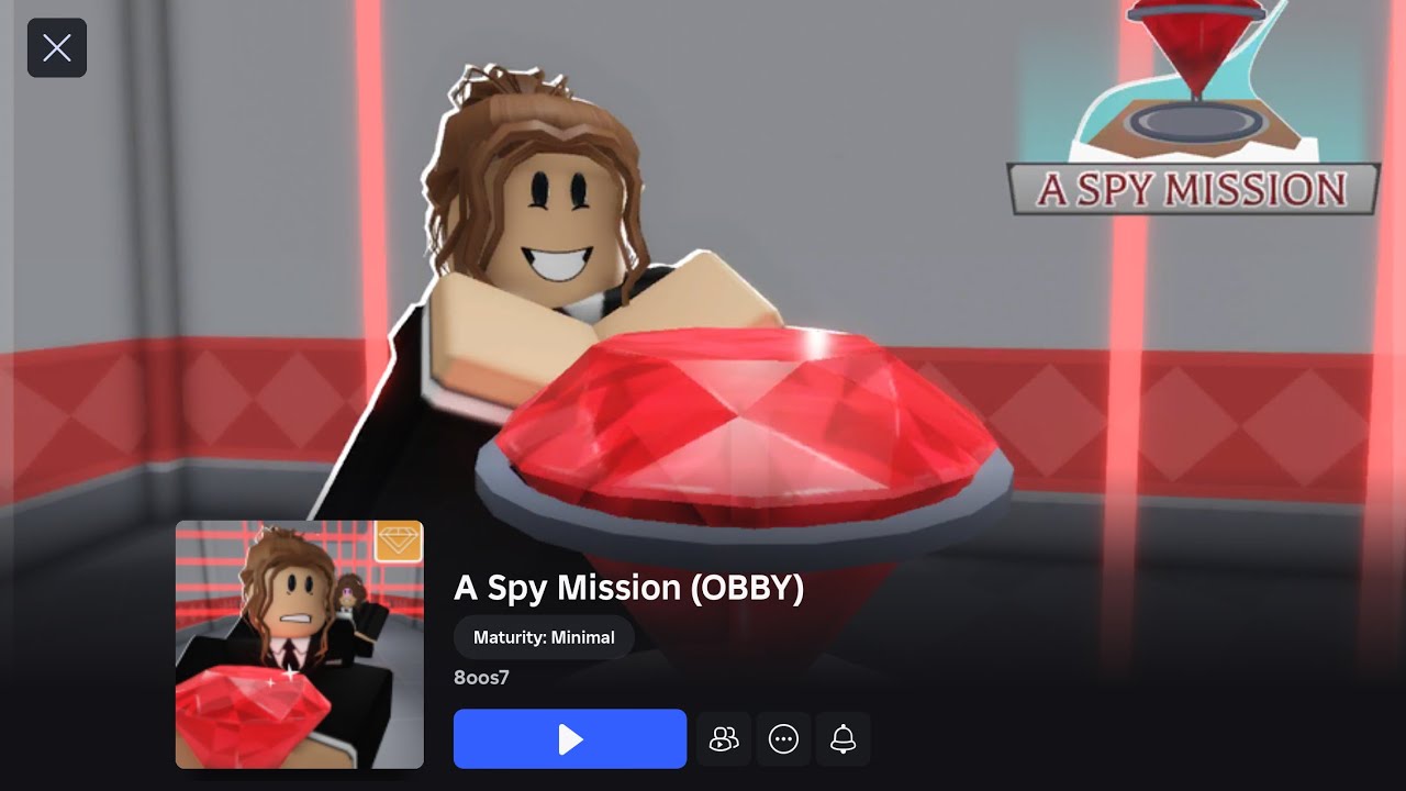 A Spy Mission Roblox OBBY game play through guide - YouTube