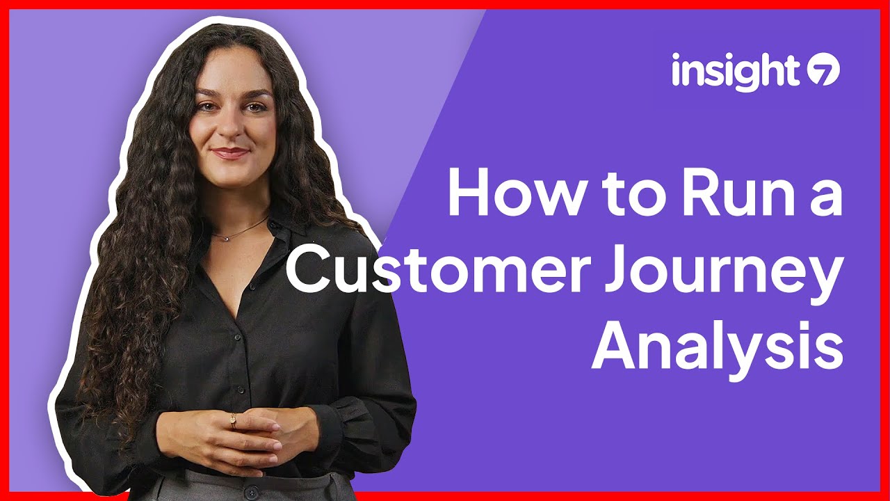 How to Run a Customer Journey Analysis - YouTube