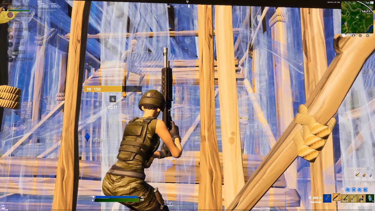 Choked the 30 bomb | Fortnite - YouTube