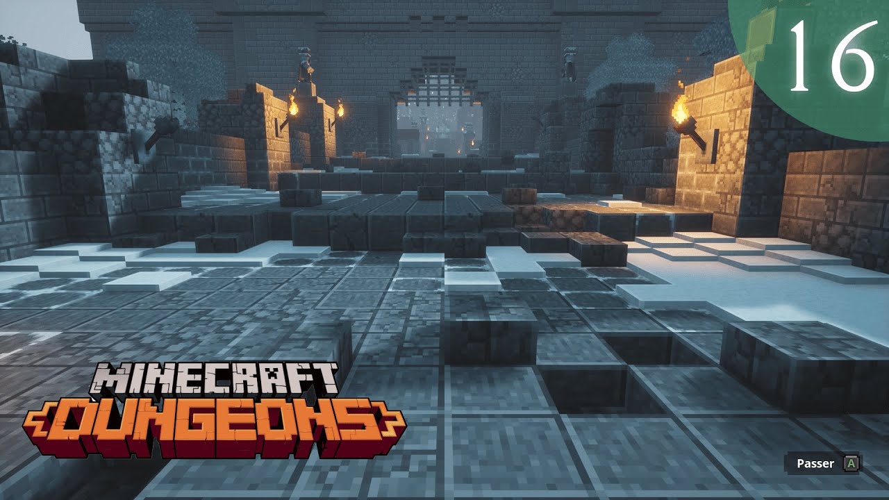 MINECRAFT DUNGEONS [PLAYTHROUGH FR] #16 - Forteresse solitaire - YouTube
