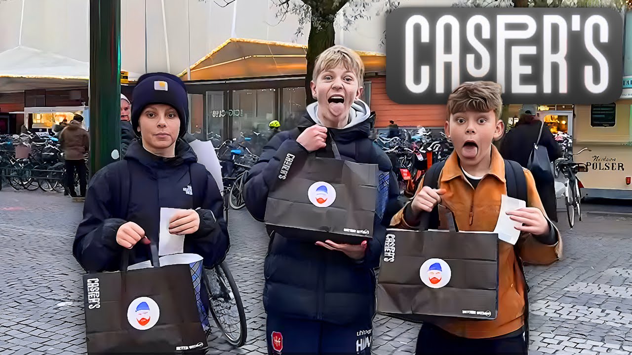 Smager Casper Drømmes Burger /// IRL Stream - YouTube