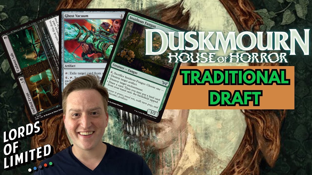 💀🌳 Getting Over My Fear of Green! | Duskmourn Draft | Magic: The ...