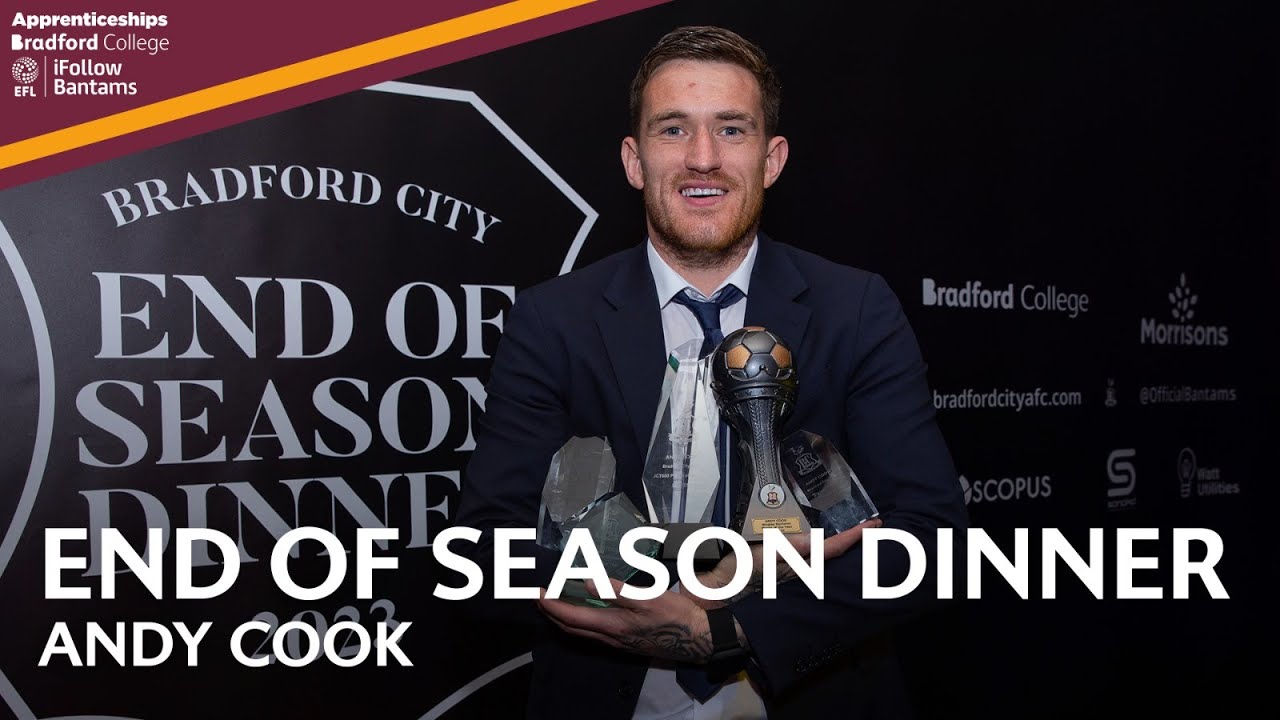 END OF SEASON DINNER: Andy Cook - YouTube