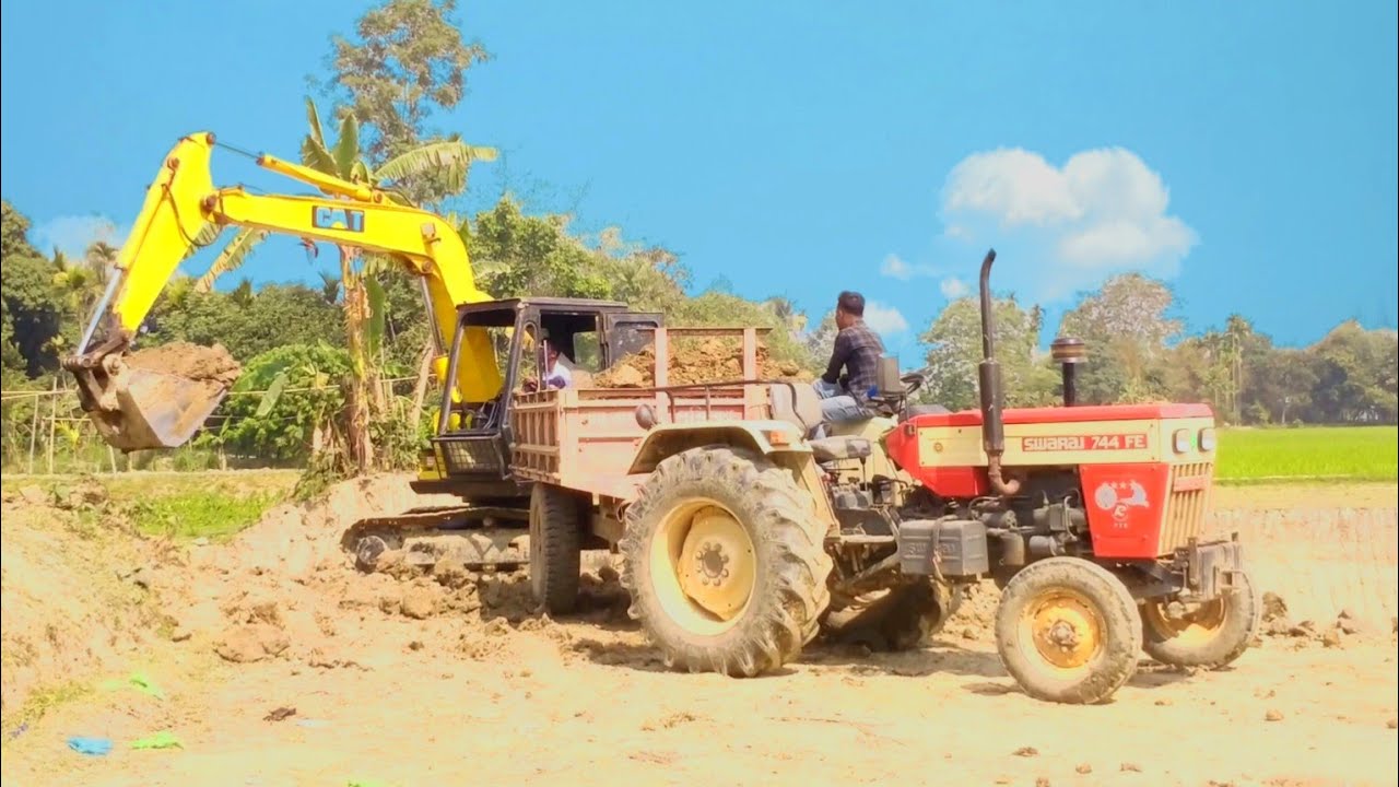 Swaraj 744 FE Tractor Video and CAT Beku Video | By The CAT Beku ...
