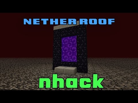 [4K] nhack3 Technical Test #1: Accessing the nether roof on 2b2t - YouTube