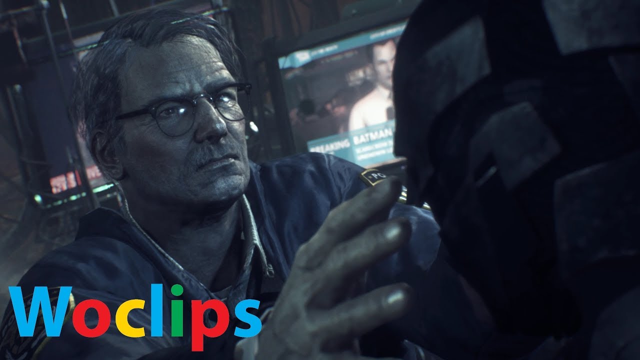 Commissioner Gordon Take Off Batman Mask | Batman Arkham Knight - YouTube