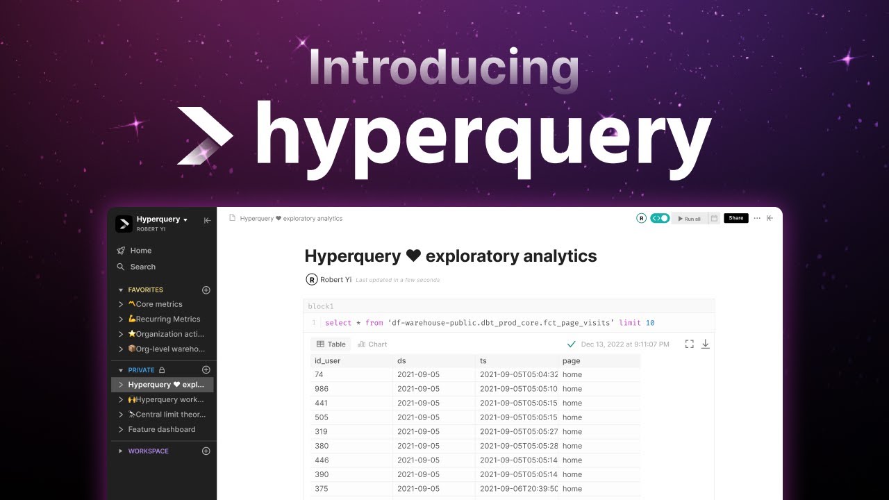 Hyperquery - YouTube