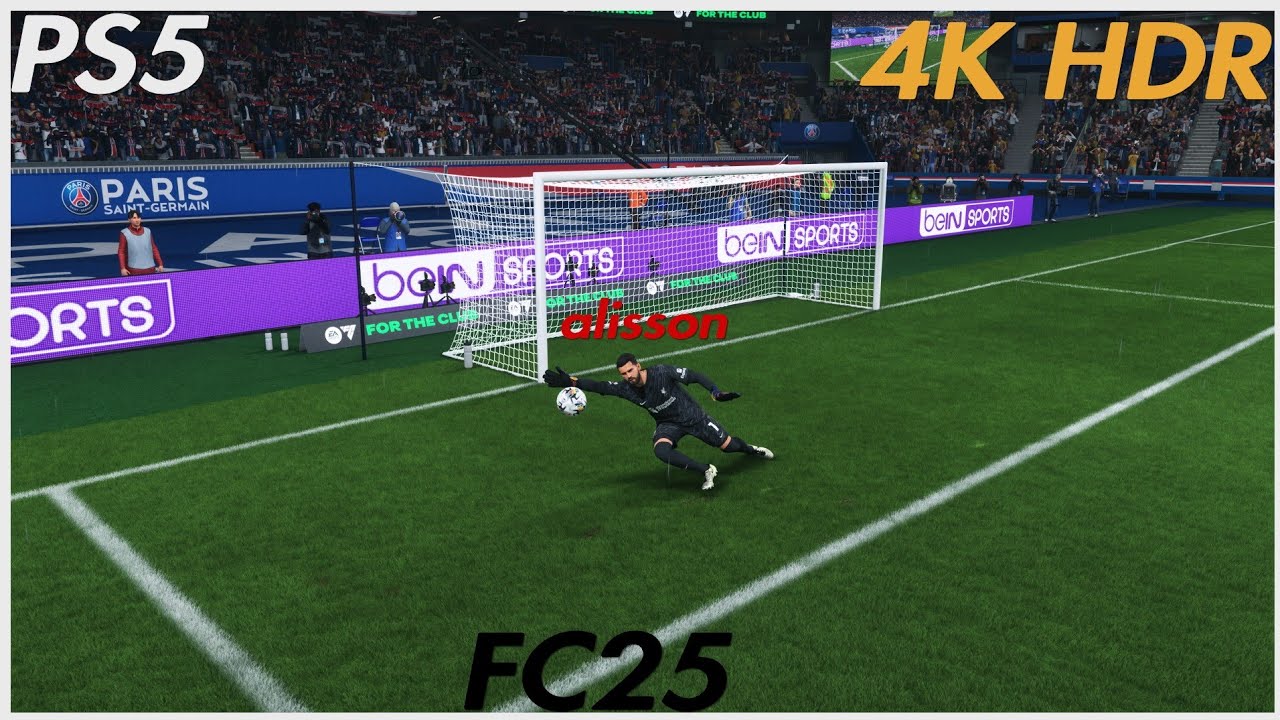 EA SPORTS FC 25GAMEPLAY- PSG x LIVERPOOL / PS5 4K HDR 60 FPS - YouTube