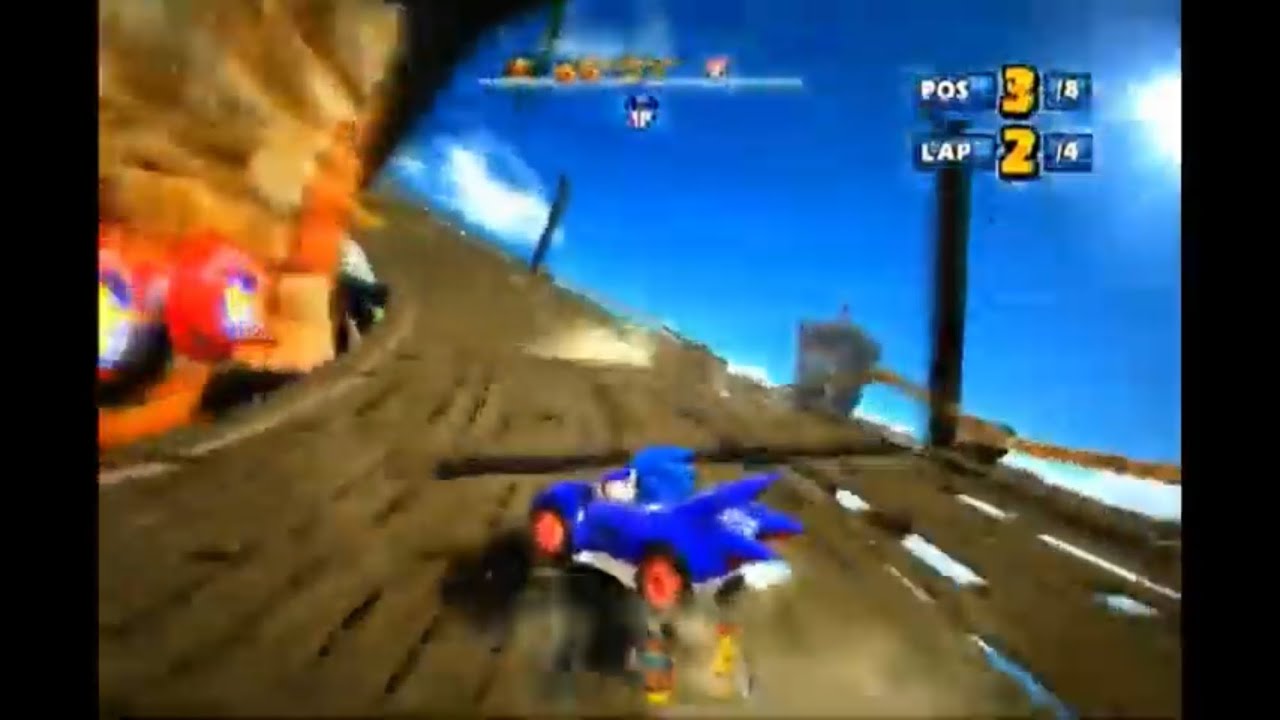 Sonic & SEGA All-Stars Racing [Intro ~ Seaside Hill / Whale Lagoon ...