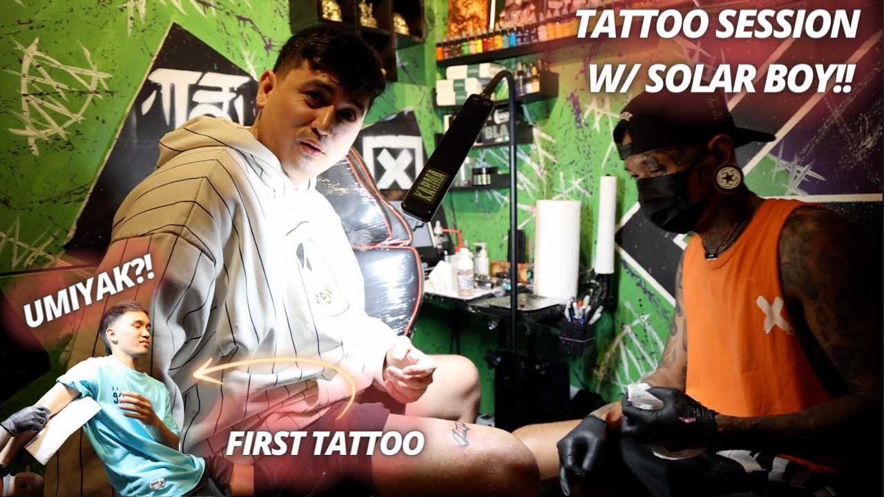 UNANG TATTOO? KUYA SOLAR BOY MERON MGA BAGONG PINAKITA - YouTube