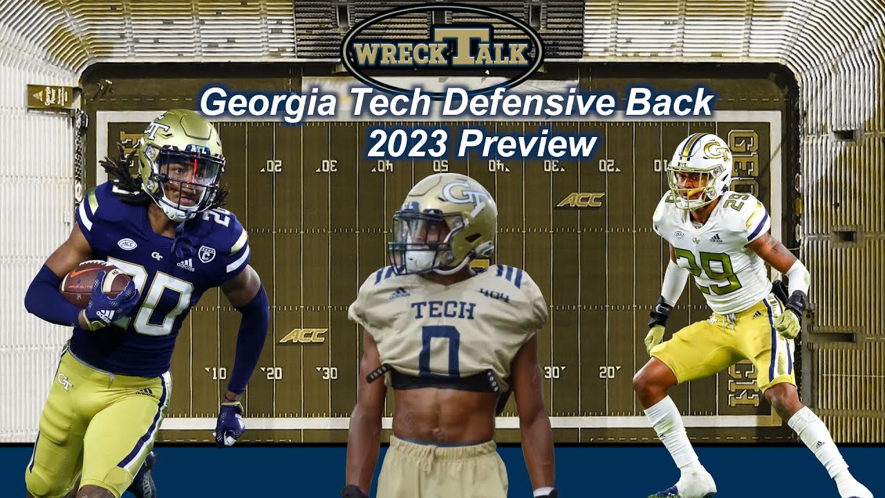 Georgia Tech Defensive Back Preview 2023 - YouTube