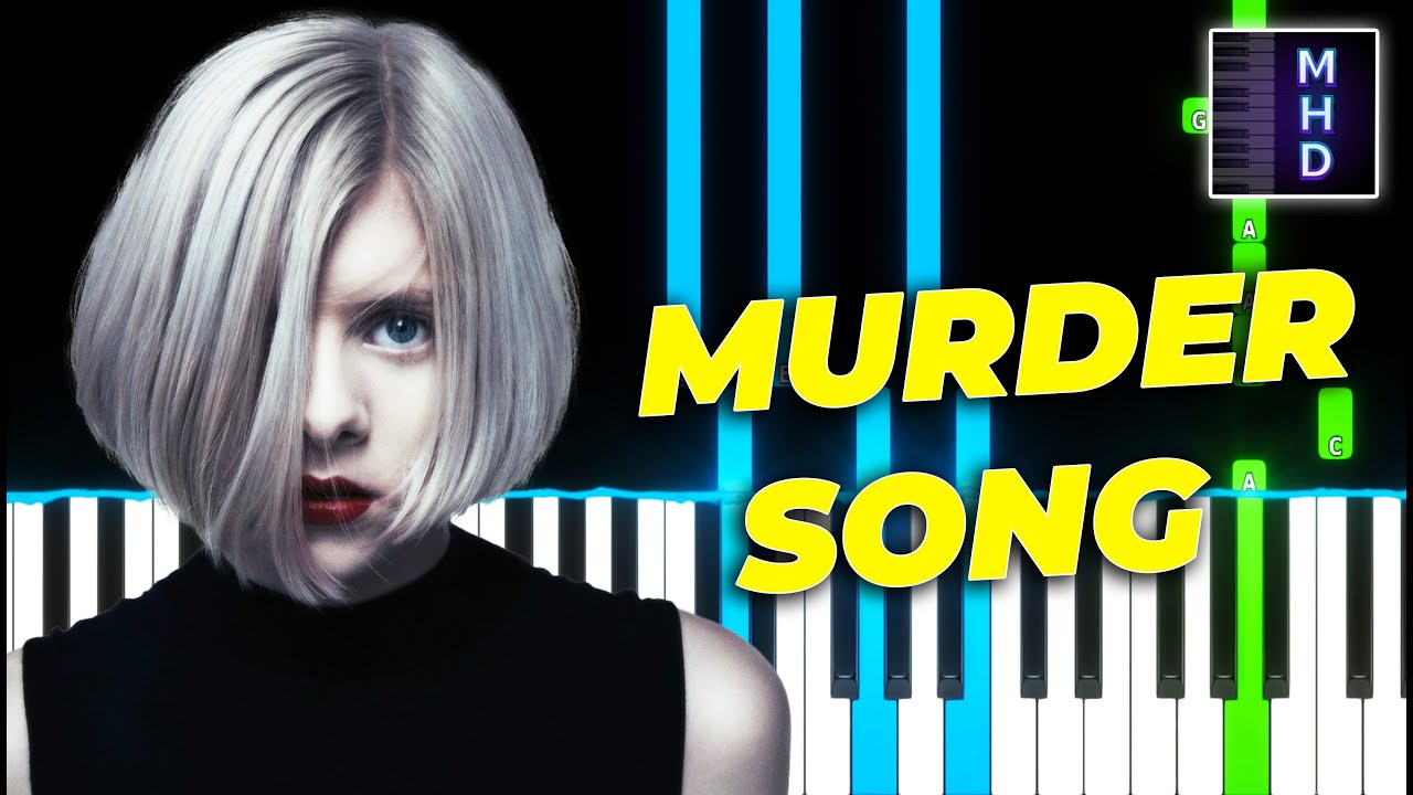AURORA - Murder Song (5, 4, 3, 2, 1) (Piano Tutorial Easy) - YouTube