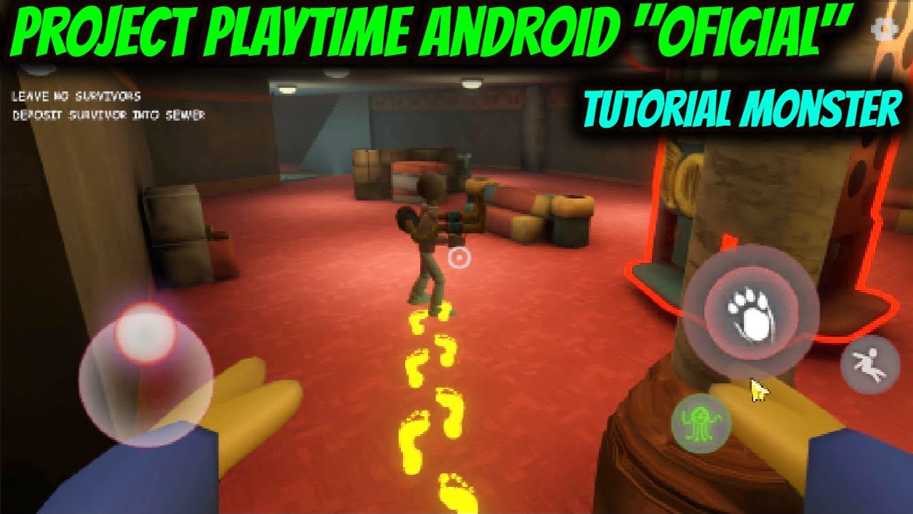 LANÇOU PROJECT PLAYTIME ANDROID OFICIAL-TUTORIAL MONSTER - YouTube