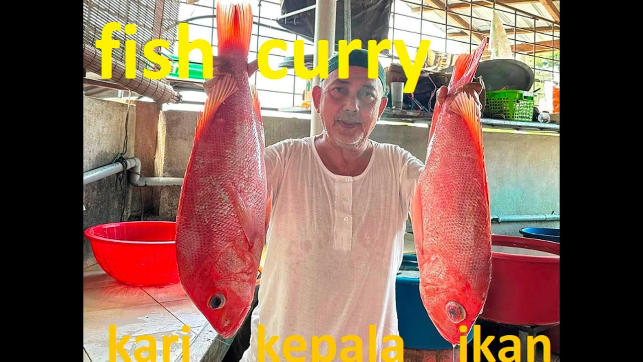 FISH HEAD CURRY MALAYSIA . KARI KEPALA IKAN MERAH STYLE MAMAK PENANG ...