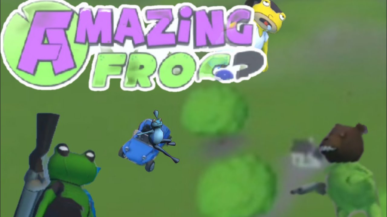 amazing frog? android update ( Found a abandoned Camper?) - YouTube