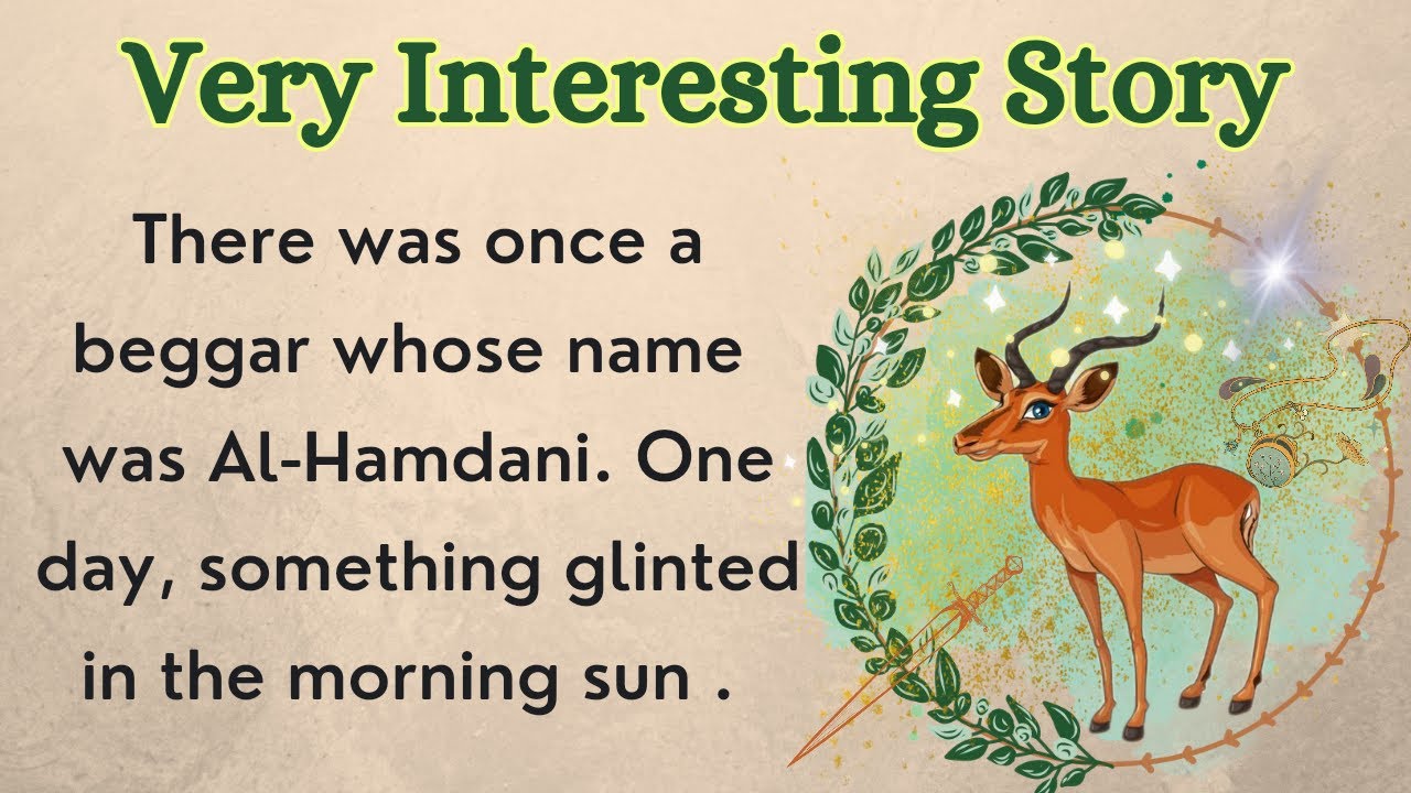 The Amazing Gazelle | Learn English Through Story | Level 1 - Graded ...