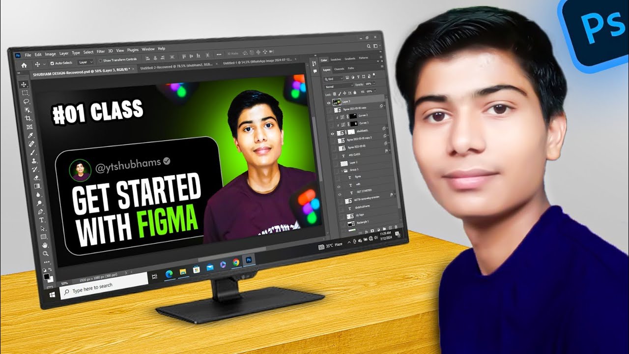 How to Make Thumbnail in Photoshop - YouTube