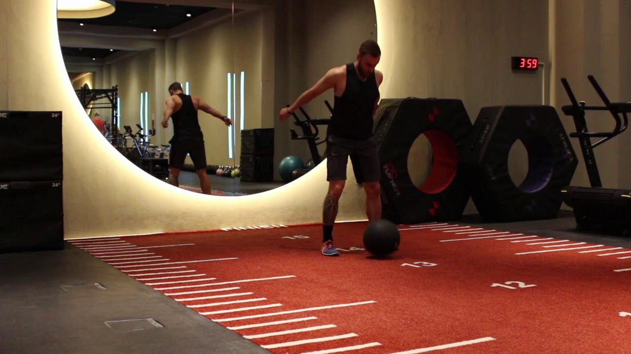 Slam Ball: Overhead Slam - YouTube