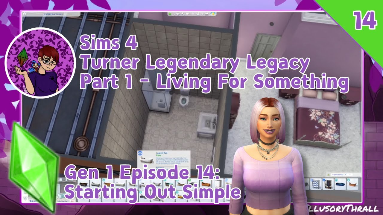 Sims 4 - Turner Legendary Legacy Part 1 - Live for Something Challenge ...
