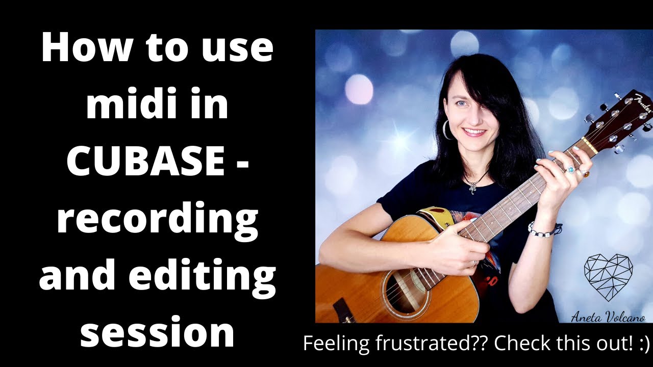 How to use midi in CUBASE | Recording and editing tips | Getting ...