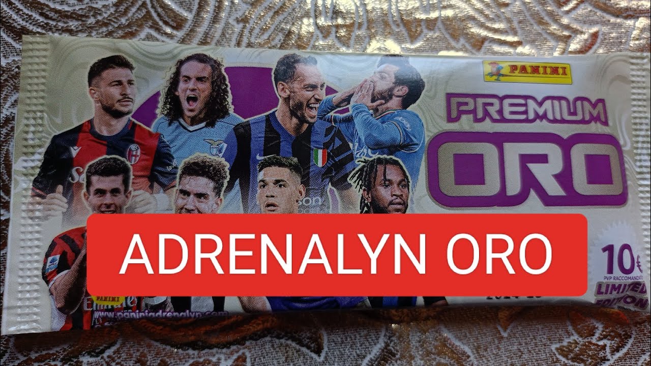 Bustina PREMIUM ORO ADRENALYN XL 2024/25 UNBOXING PANINI TOP PLAYER ...