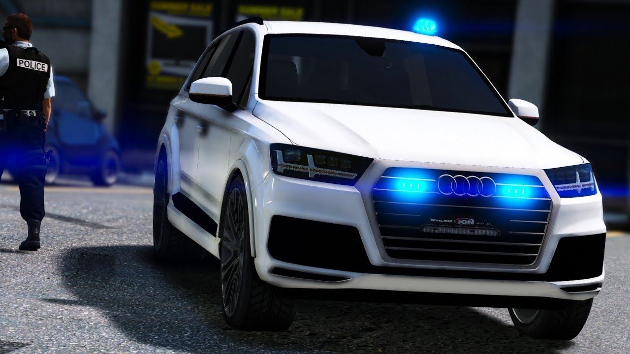 [GTA-LSPDFR] PATROUILLE EN AUDI Q7 BANALISÉ | POLICE NATIONALE #201 ...