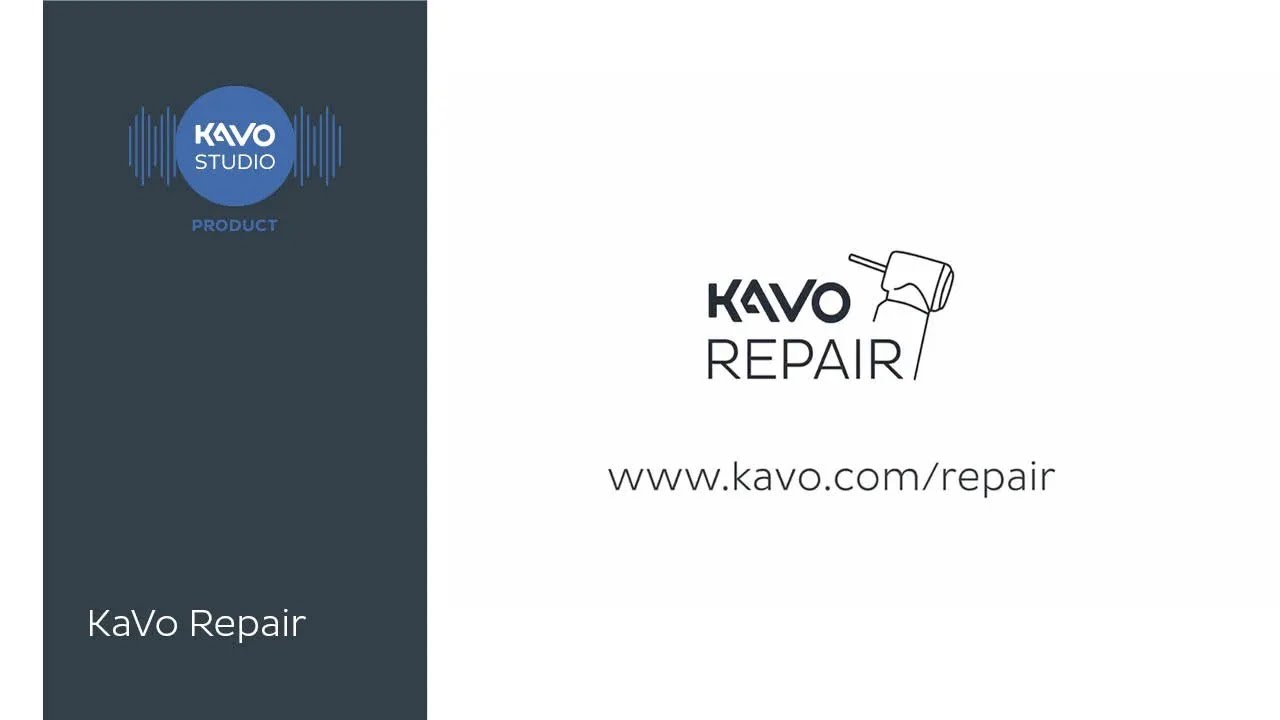 KaVo REPAIR - the original factory repair - YouTube